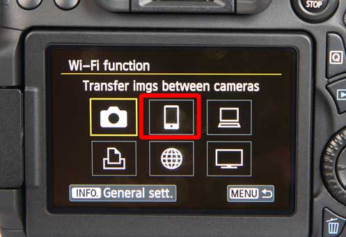 How to Connect your Canon using Built-In WiFi | Wifibooth
